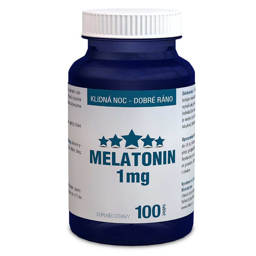Melatonin 1mg tbl.100 Clinical - srovnání cen | Leano.cz