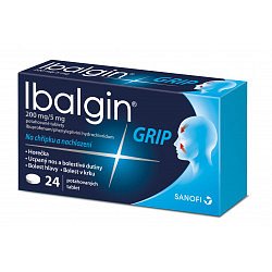 Ibalgin GRIP 200 24 tablet - srovnání cen | Leano.cz